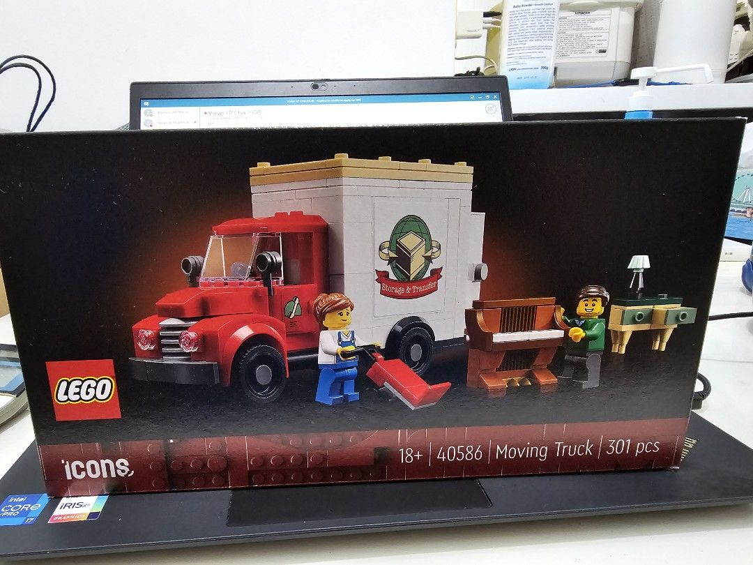 Lego Icons Moving Truck, Hobbies & Toys, Toys & Games on Carousell