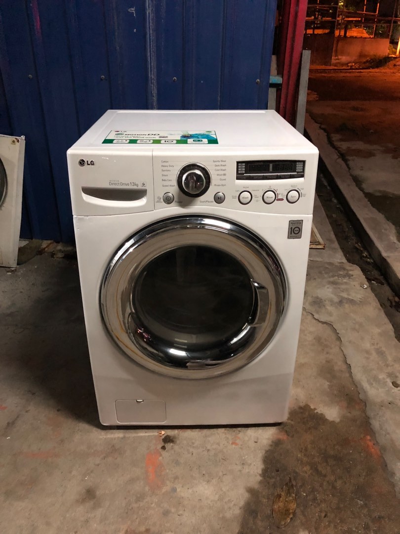 LG 13 kg washing machine only, TV & Home Appliances, Washing Machines ...