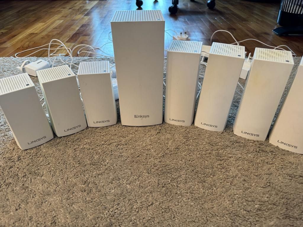 Linksys MX4200 - Tri-Band AX4200 Mesh WiFi 6 Router with 7 Velop Mesh ...