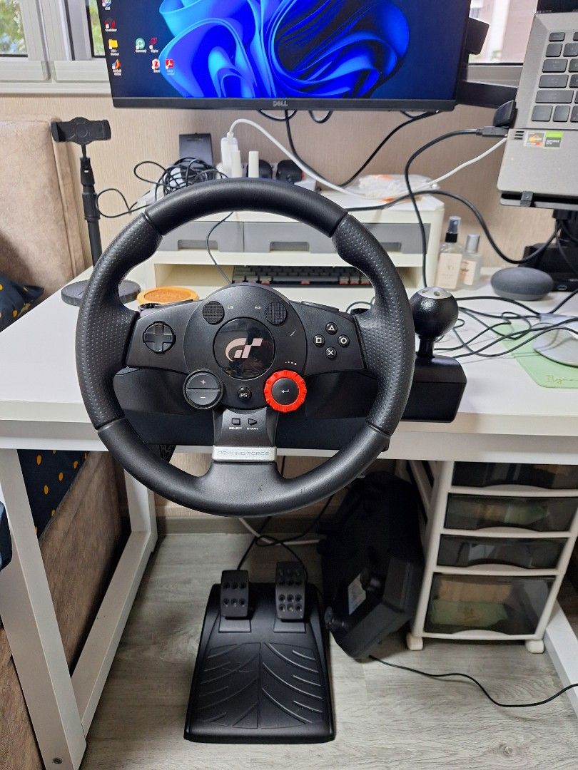 Logitech driving force gt racing wheel, Video Gaming, Gaming ...