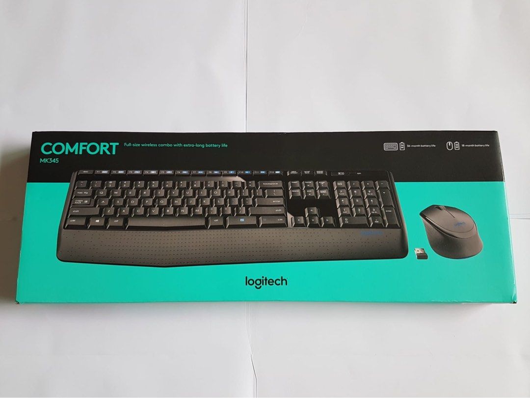 Logitech Keyboard MK345, Computers & Tech, Parts & Accessories, Computer Keyboard on Carousell
