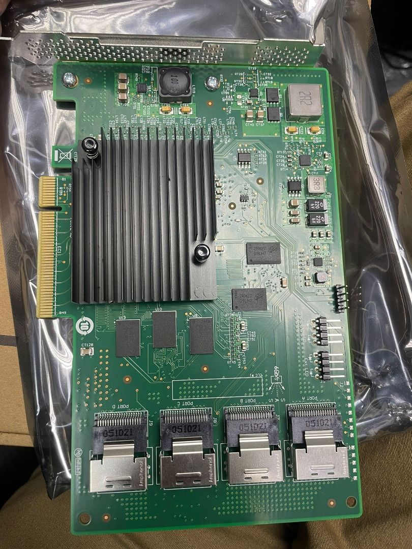 LSI OEM 9201-16i PCI-Express 2.0 x8 SATA / SAS Host Bus Adapter Card ...