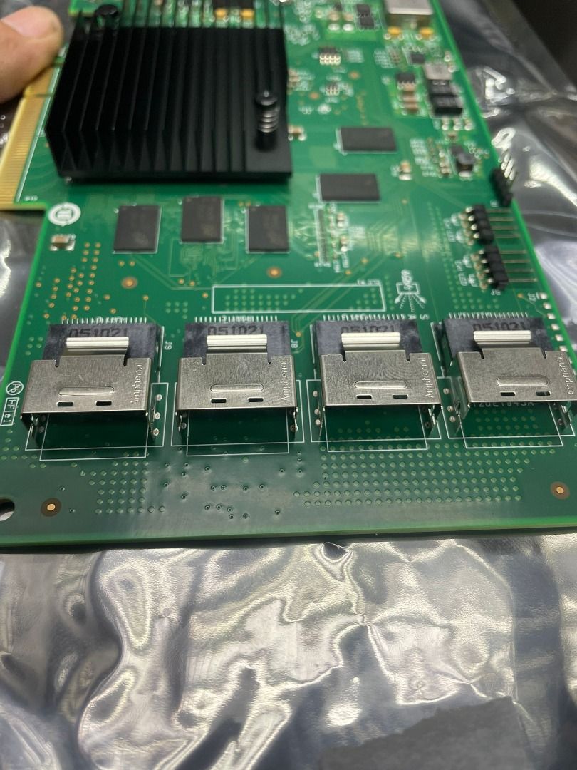 LSI OEM 9201-16i PCI-Express 2.0 x8 SATA / SAS Host Bus Adapter Card ...