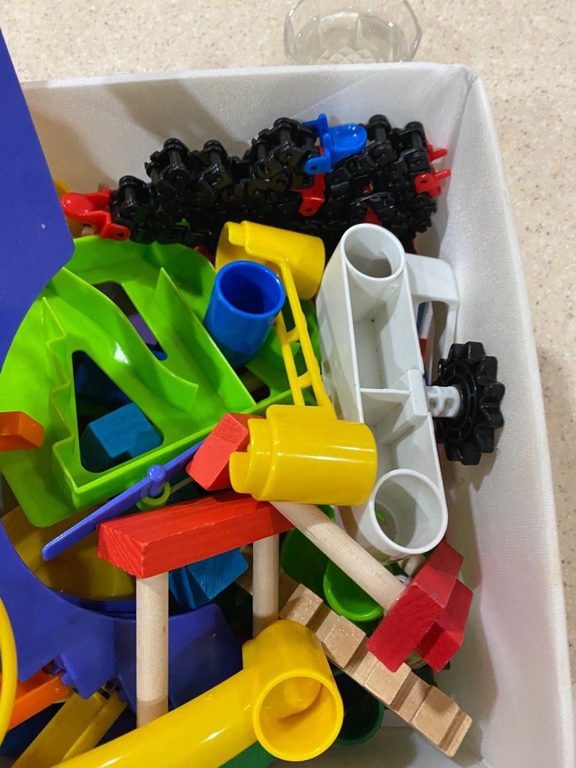 Marble Track with elevator, Hobbies & Toys, Toys & Games on Carousell