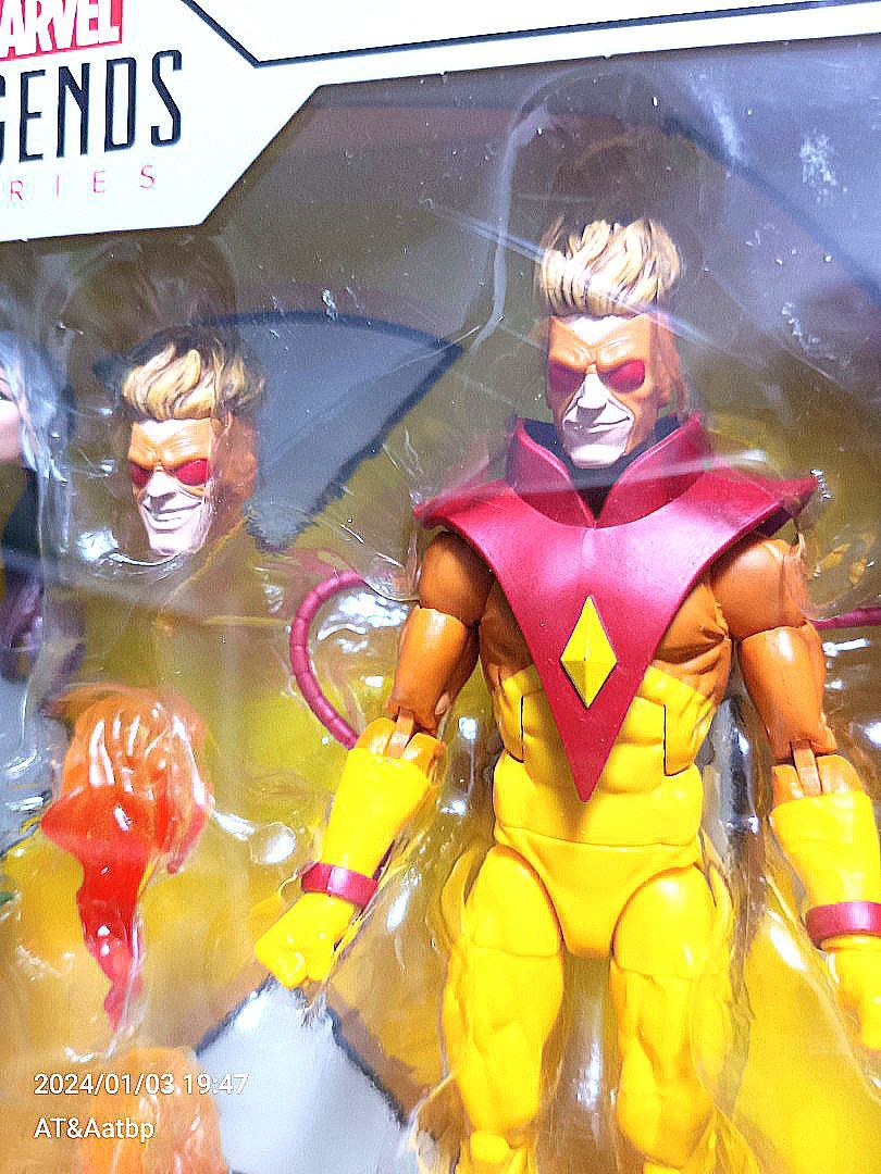 Marvel Legends Series X-Men ROUGE and PYRO 6" scale action figures ...