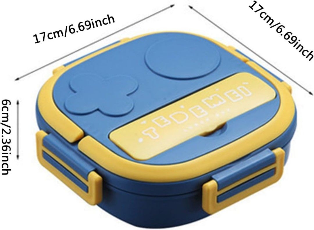 MATTEL Play Is The Way Stainless Steel Lunch Box Container 550ml ...