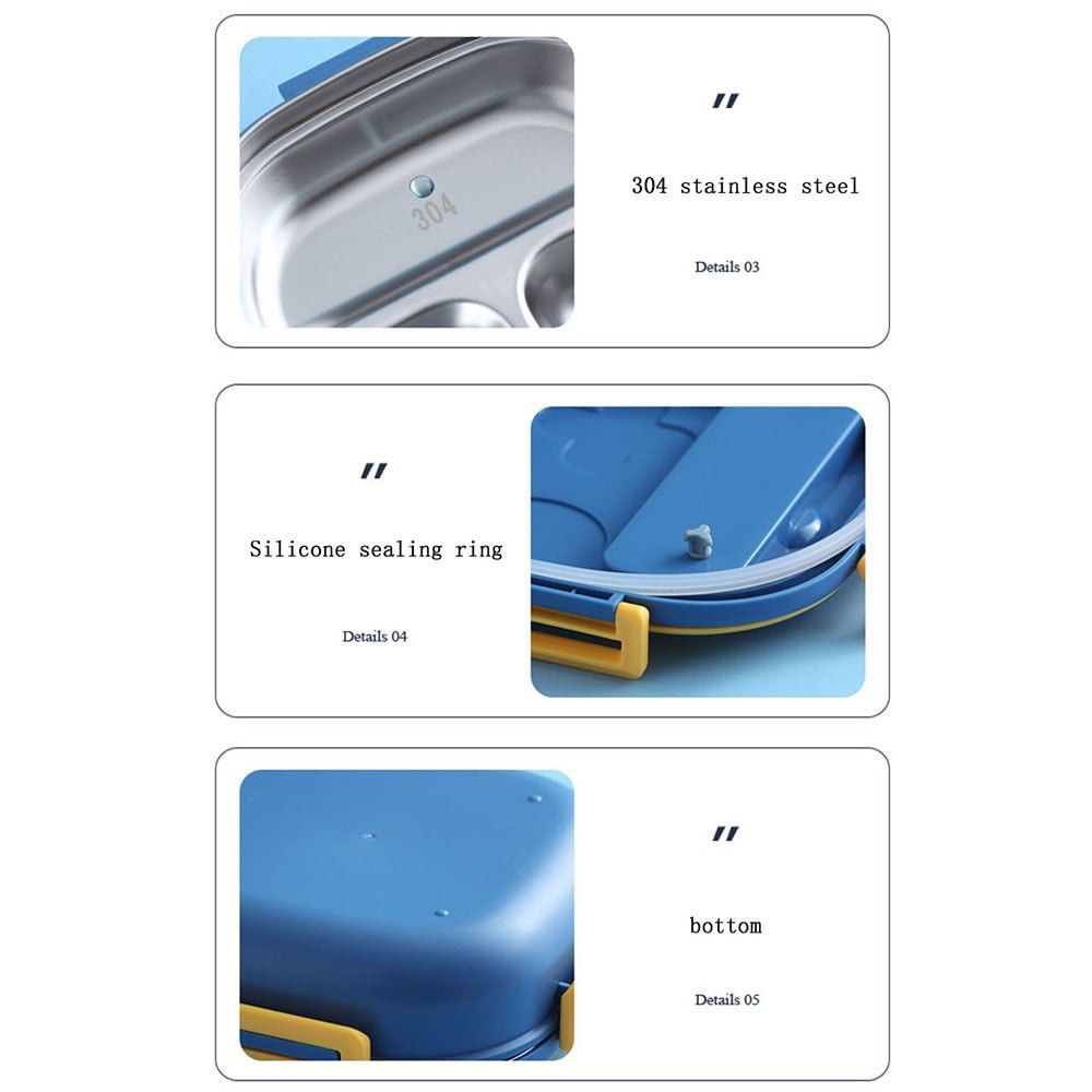 MATTEL Play Is The Way Stainless Steel Lunch Box Container 550ml ...