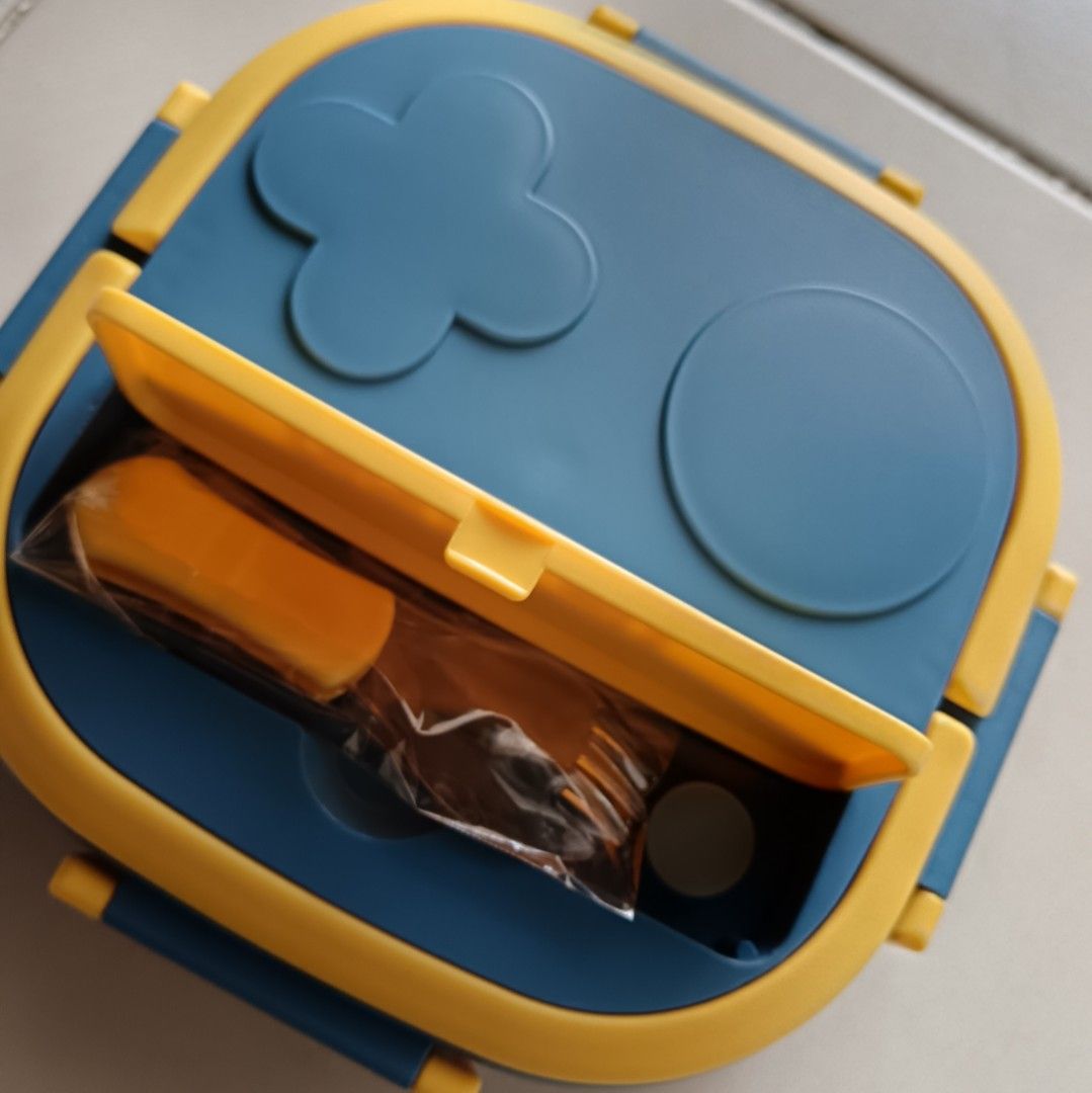 MATTEL Play Is The Way Stainless Steel Lunch Box Container 550ml ...