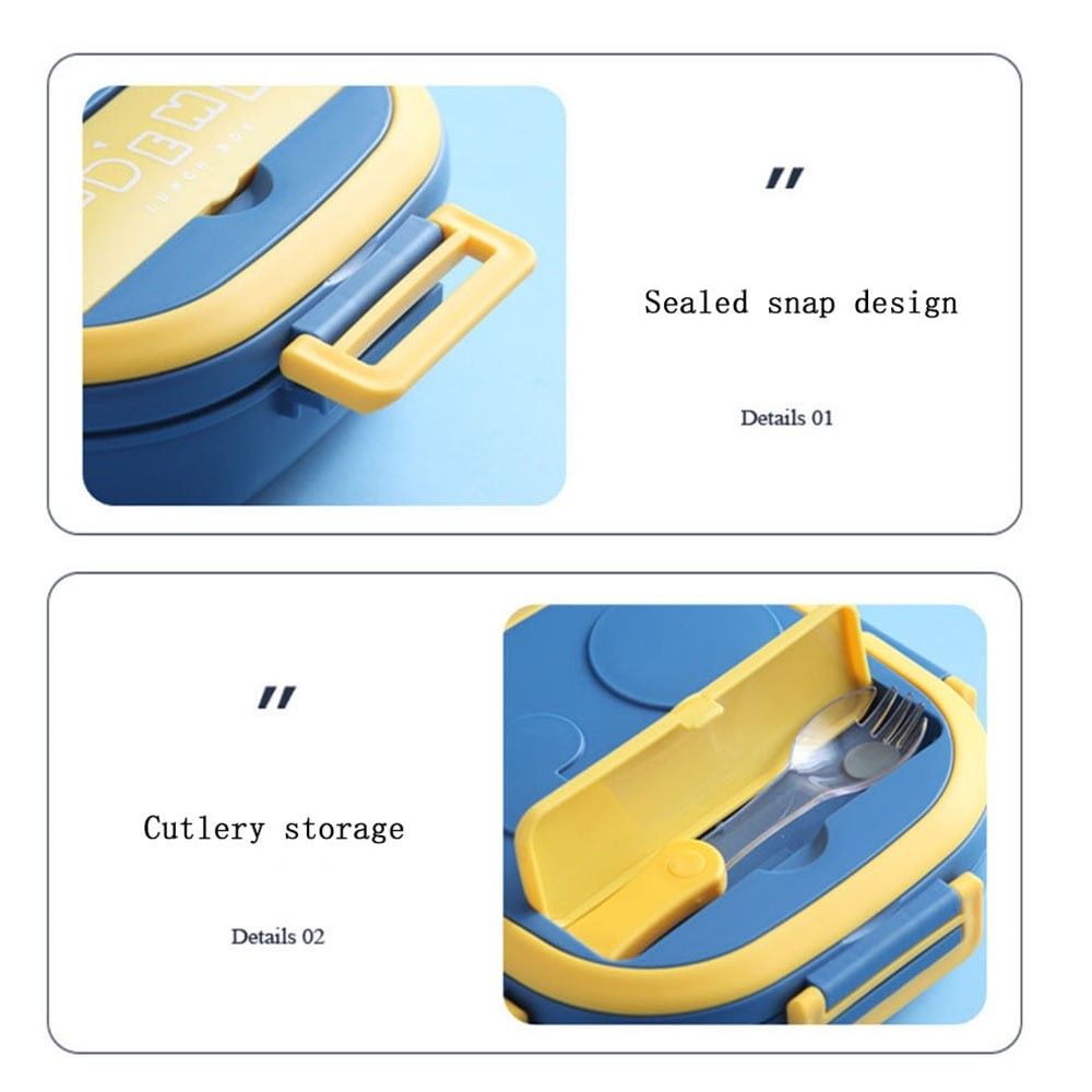 MATTEL Play Is The Way Stainless Steel Lunch Box Container 550ml ...