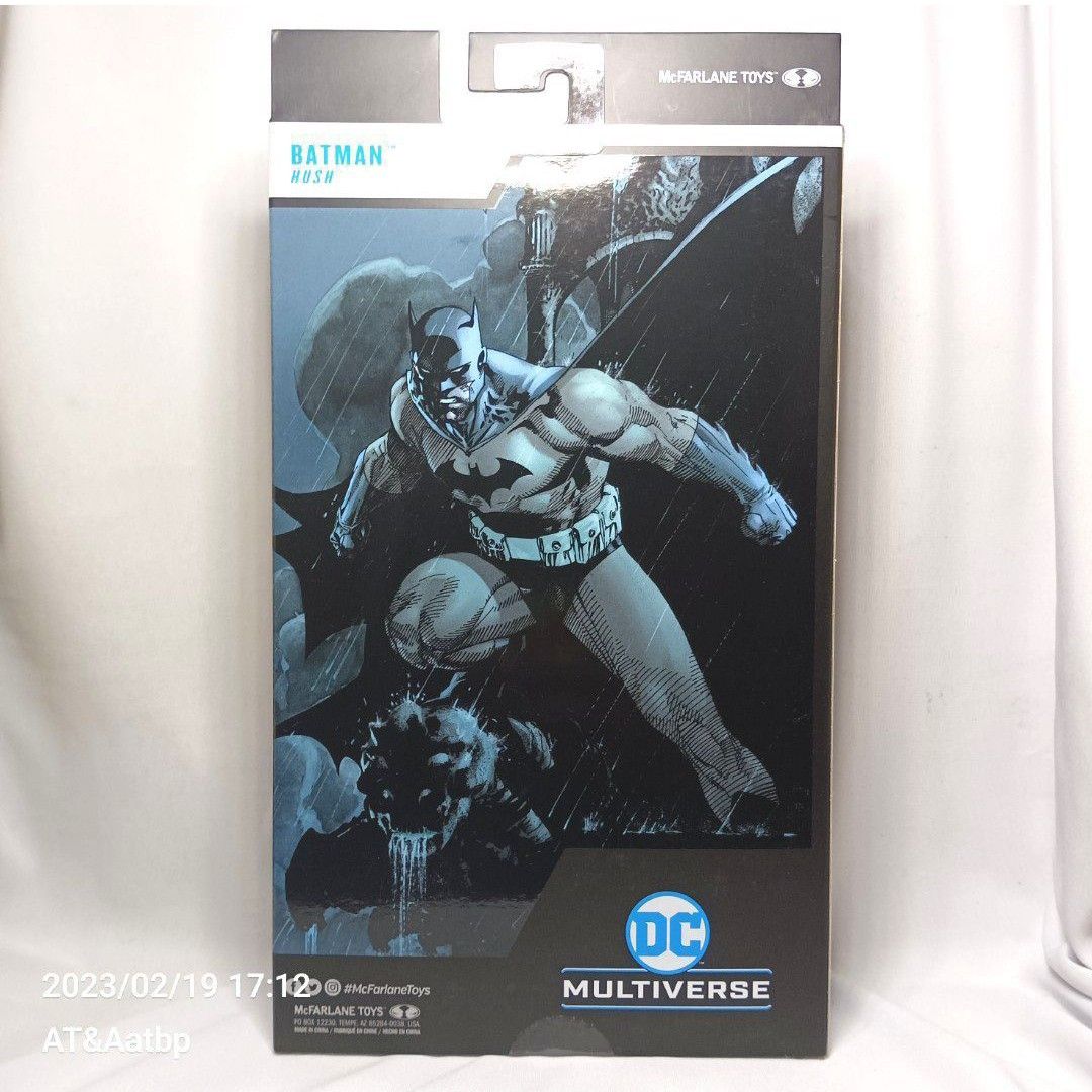McFarlane DC Multiverse Hush BATMAN (Blue/Grey Variant) 7" scale action ...
