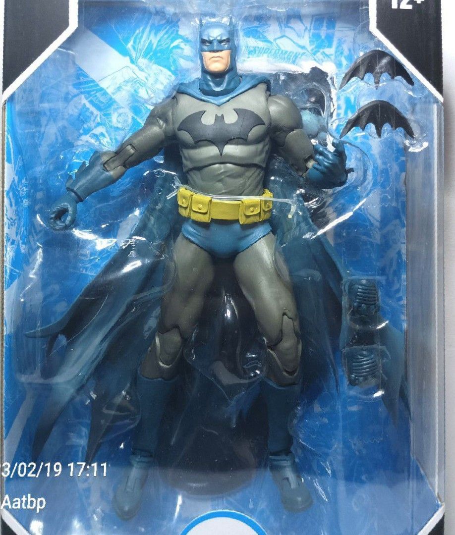 McFarlane DC Multiverse Hush BATMAN (Blue/Grey Variant) 7" scale action ...