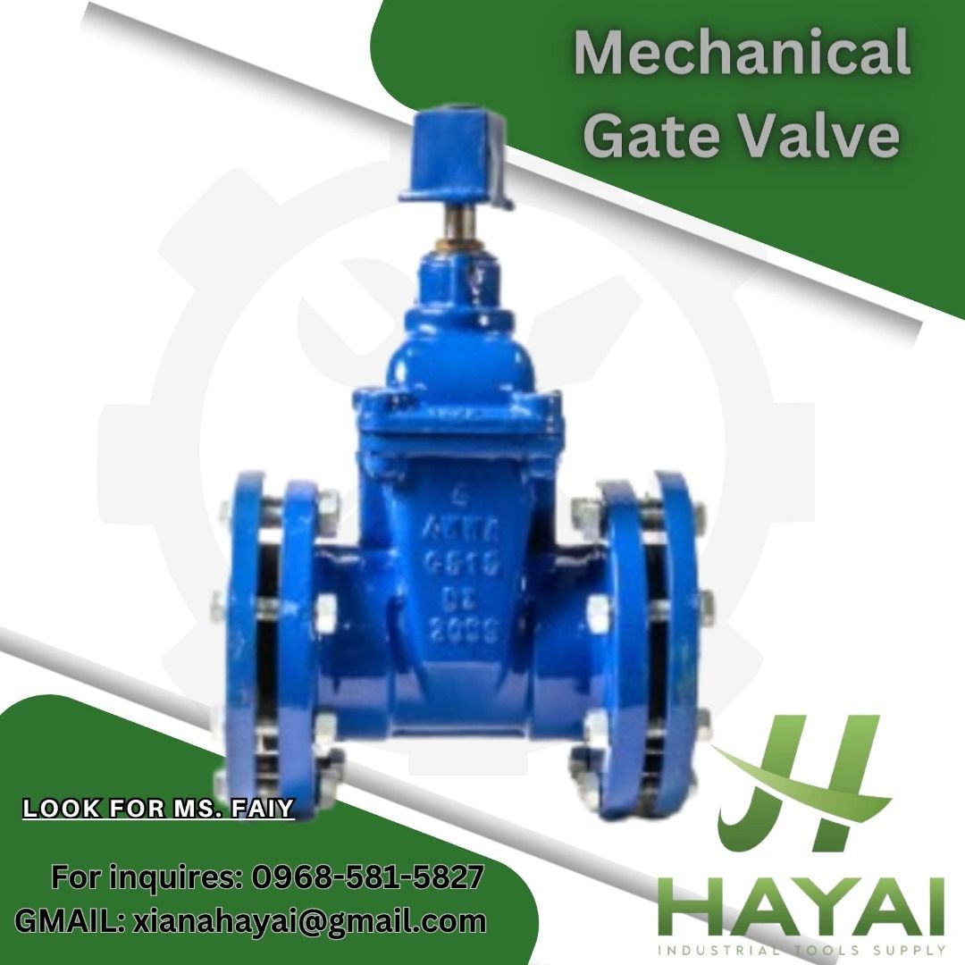 Mechanical Gate Valve, Commercial & Industrial, Construction Tools & Equipment on Carousell