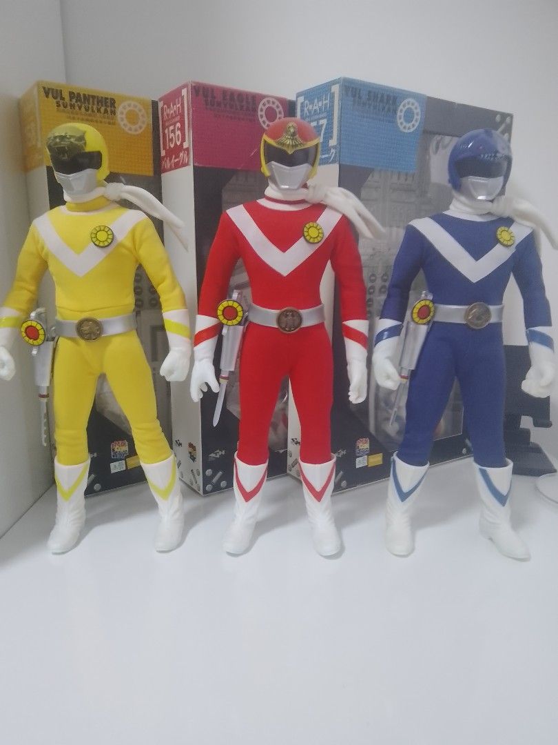 Medicom rah real action heroes taiyo sentai sunvulcan set, Hobbies ...