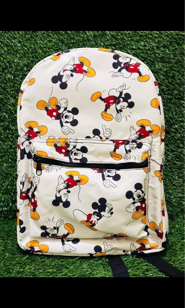 Mickey Mouse Back Pack Large, Women's Fashion, Bags & Wallets ...
