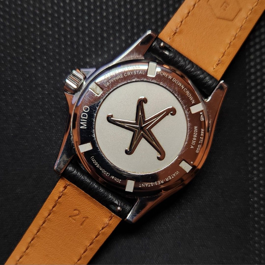 Mido OCEAN STAR TRIBUTE GRADIENT (Red), Luxury, Watches on Carousell