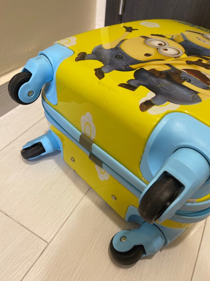 Minion Kids Carry On Cabin Luggage, Hobbies & Toys, Travel, Luggage on ...