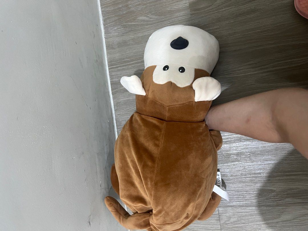 Miniso Stuff Toy Reversible Zebra and Monkey, Hobbies & Toys, Toys ...