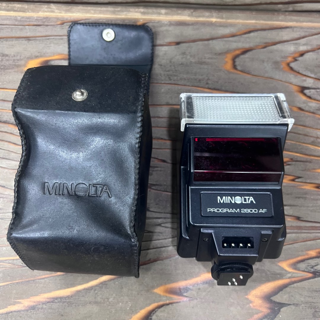 Minolta Program 2800 AF Flash - Japan Surplus, Photography, Photography ...