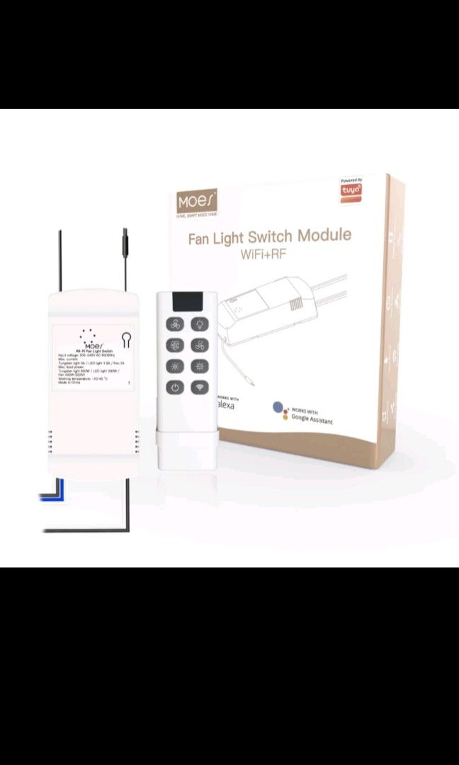 Moes Fan light Switch Module, TV & Home Appliances, Other Home ...