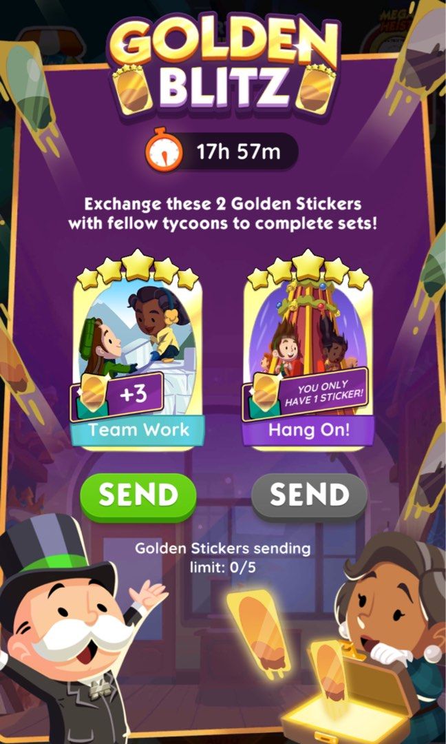 Monopoly Go Stickers, Video Gaming, Gaming Accessories, Game Gift Cards ...