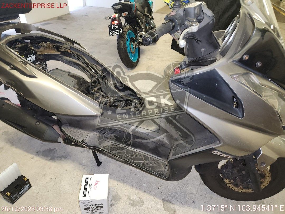 Motorcycle Battery Replacement Rescue and Recovery Yuasa Battery Jump ...