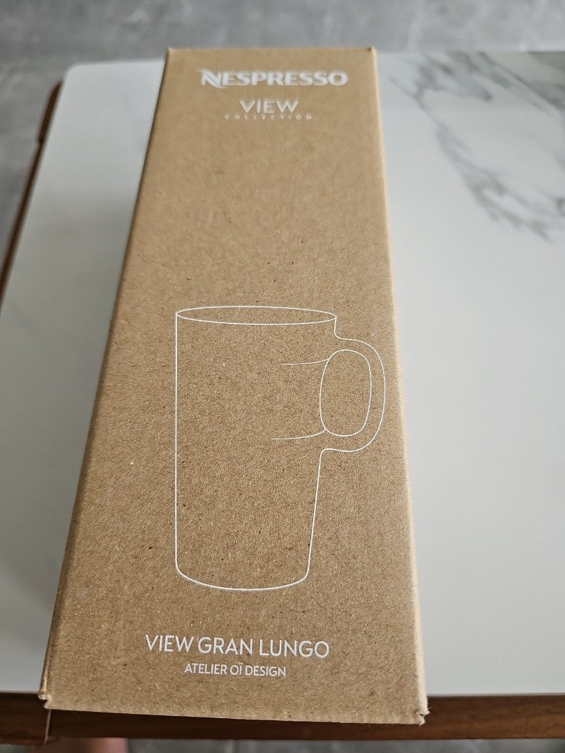 Nespresso view lungo glass cup, Food & Drinks, Other Food & Drinks on ...