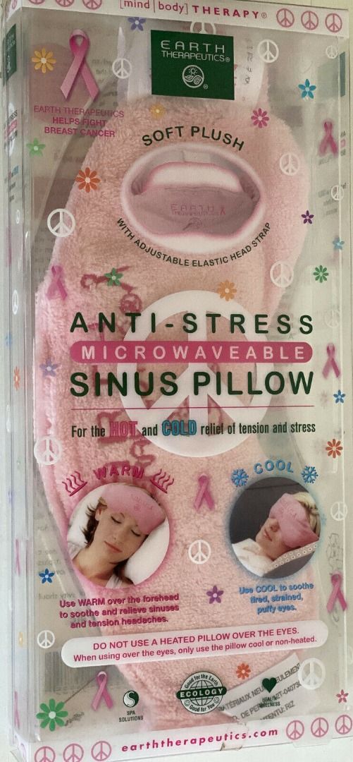 NEW! EARTH THERAPEUTICS MIND BODY THERAPY ANTI-STRESS MICROWAVEABLE ...