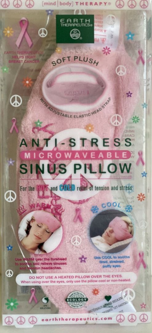 NEW! EARTH THERAPEUTICS MIND BODY THERAPY ANTI-STRESS MICROWAVEABLE ...