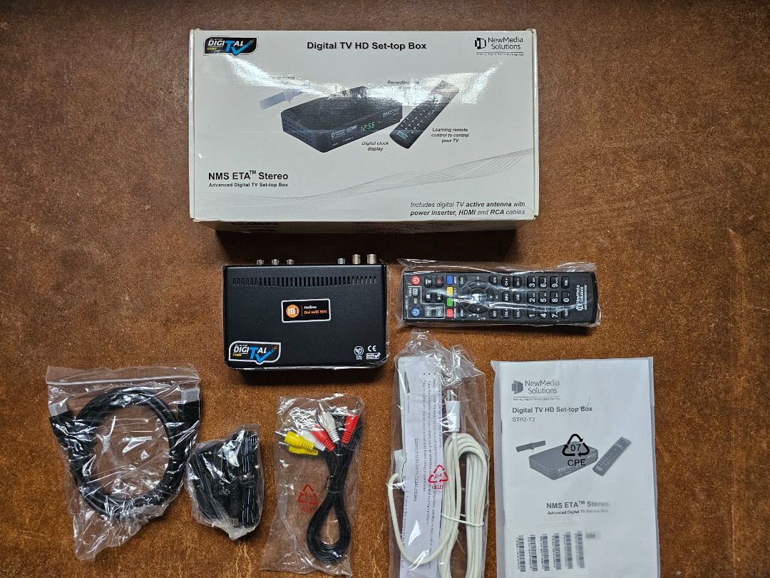 NewMedia Solutions Digital TV HD Set top box, TV & Home Appliances, TV ...