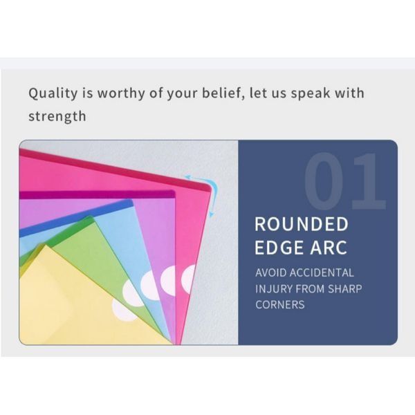 Nicard Factory Custom A4 Environmental Pp Classification Bag for ...