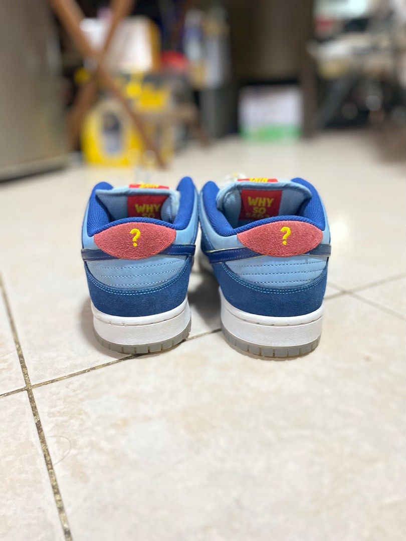 Nike SB Dunk Low Why So Sad, Men's Fashion, Footwear, Sneakers on Carousell