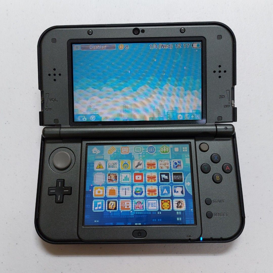 Nintendo New 3DS XL (Black), Video Gaming, Video Game Consoles, Nintendo on Carousell