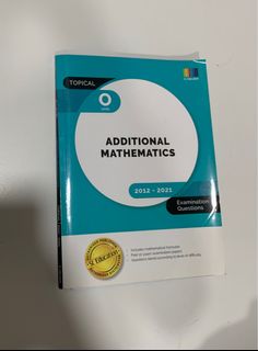 O Level Math Topical TYS, Hobbies & Toys, Books & Magazines, Assessment ...