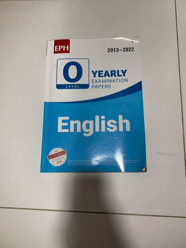 O Level English TYS, Hobbies & Toys, Books & Magazines, Assessment ...