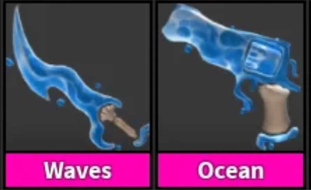 Ocean Set MM2, Video Gaming, Gaming Accessories, In-Game Products on ...