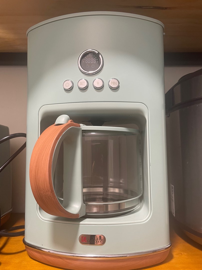Odette OTTO SERIES 1.5L PROGRAMMABLE COFFEE MAKER (Cyan), TV & Home ...