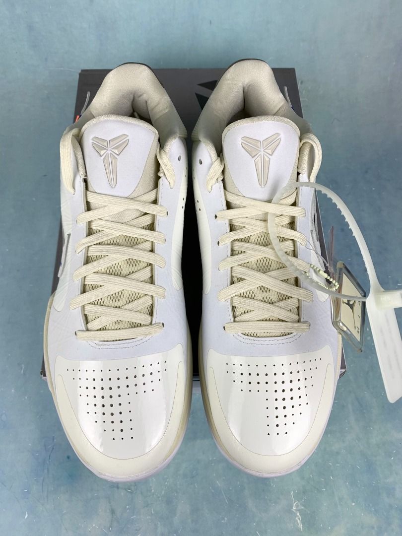 Kobe 5 x Off-White Custom, Men's Fashion, Footwear, Sneakers on Carousell