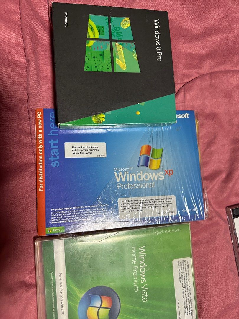 Old windows operating system and office app and pc games rare and ...