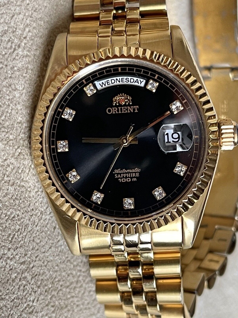 Orient President Gen 2 Gold, Luxury, Watches on Carousell