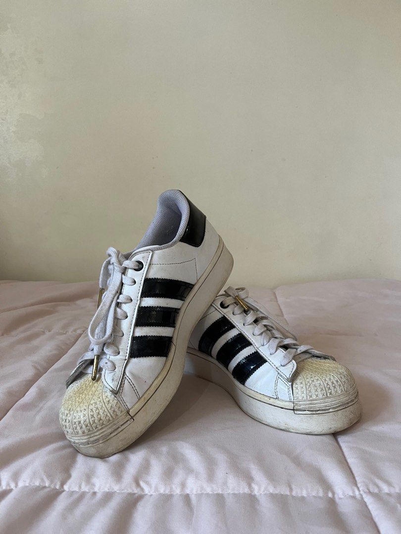 ORIGINAL ADIDAS SUPERSTAR PLATFORMS, Women's Fashion, Footwear ...
