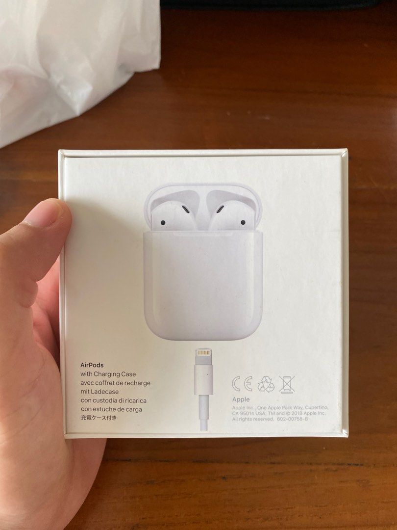 Original Airpods Box, Audio, Earphones on Carousell