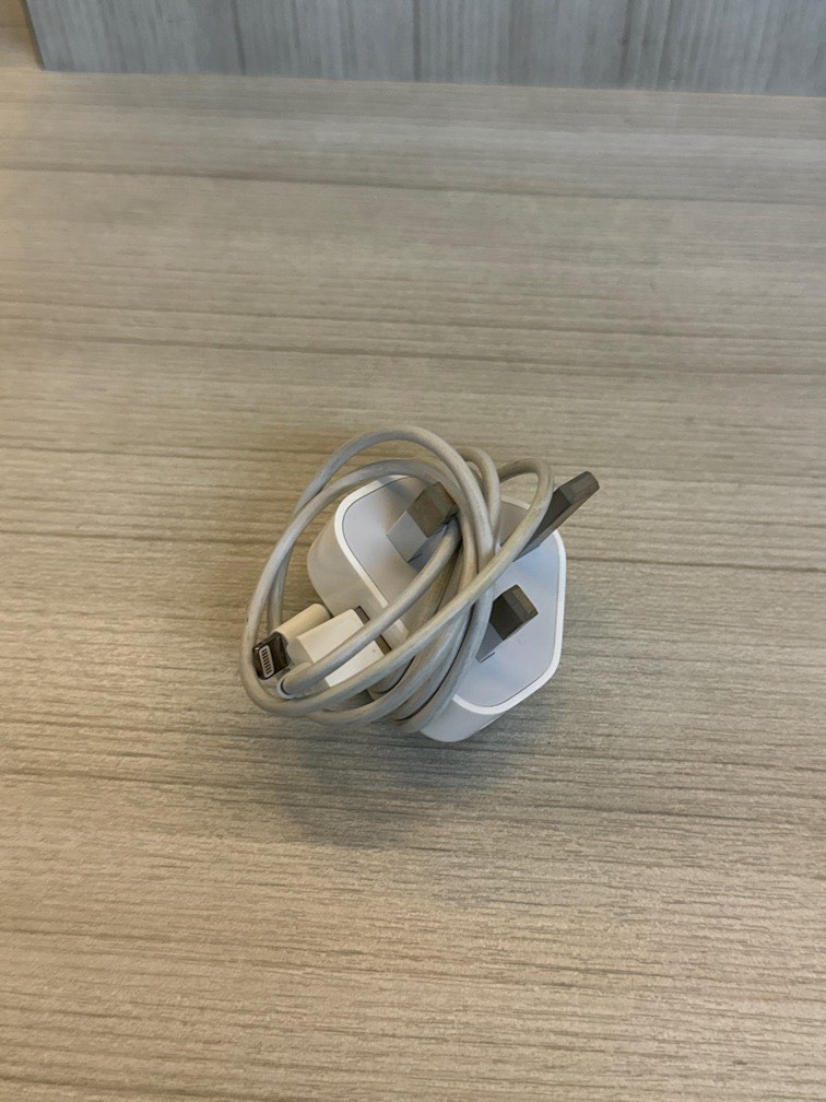 Original Apple USB-A to Lightning Charging Brick & Cable, Mobile Phones ...