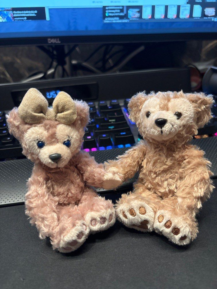 Original Disney Parks Duffy and Shellie May Magnet Plush Stuffed Toy ...