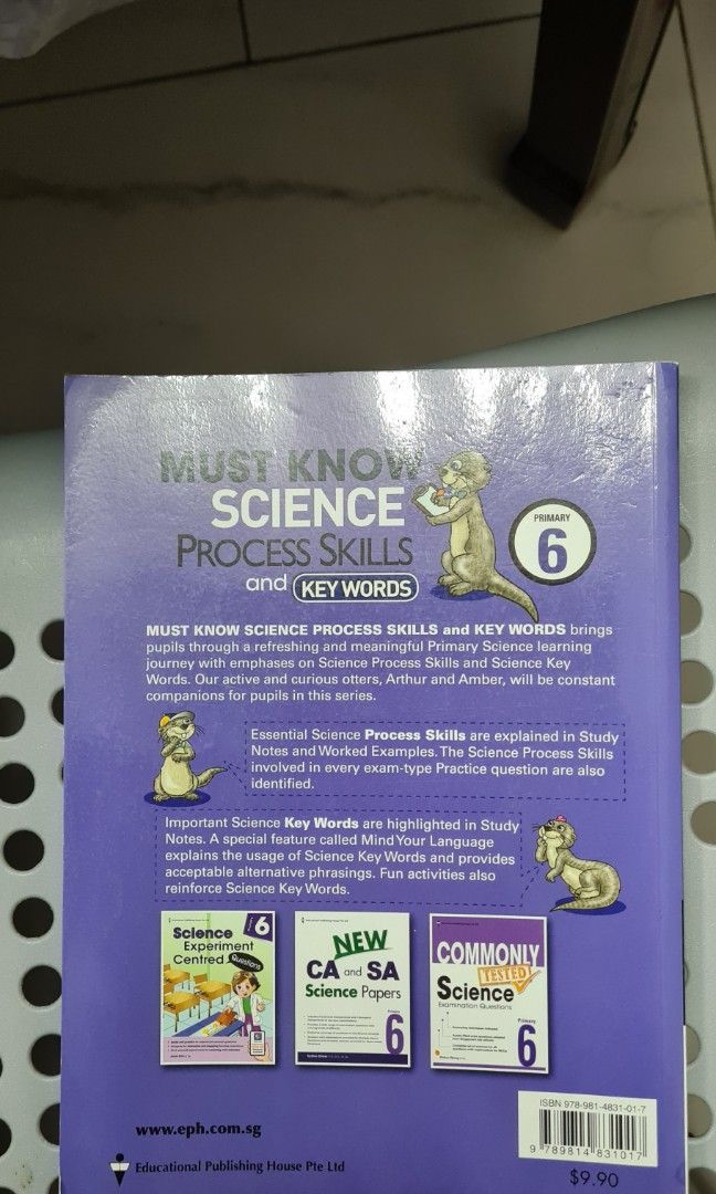 P6 Must Know Science Process Skills and Key Words, Hobbies & Toys ...