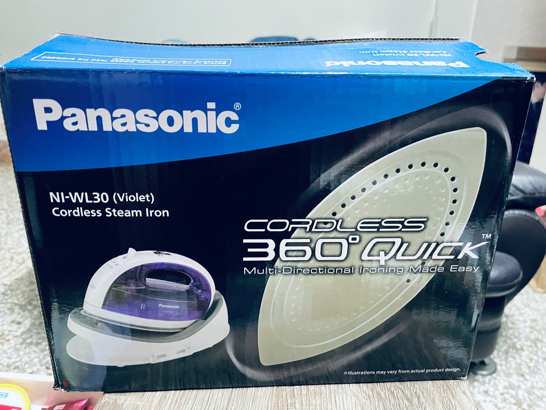 Panasonic 國際牌 NI-WL30 無線蒸氣熨斗, 電視及其他電器 , 熨斗及掛熨機在旋轉拍賣