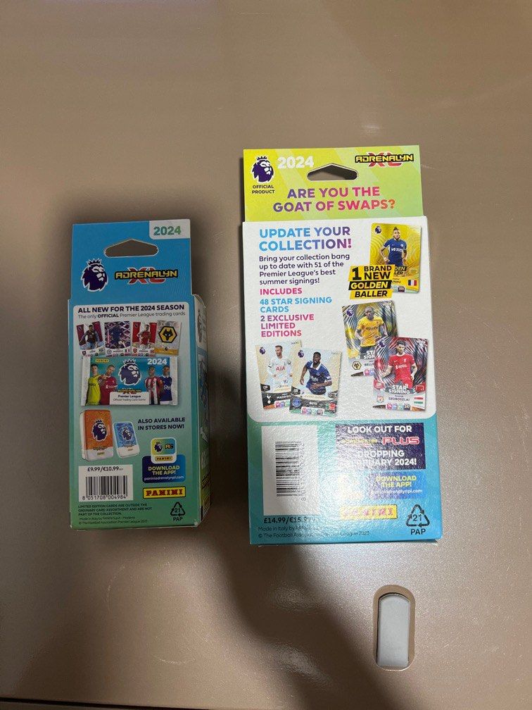 Panini Adrenalyn XL 2024 star signing booster set and multi set ...