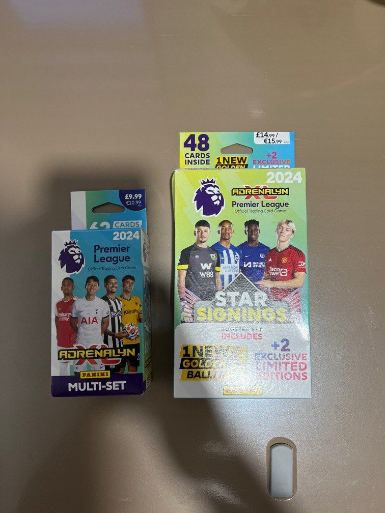 Panini Adrenalyn XL 2024 star signing booster set and multi set ...