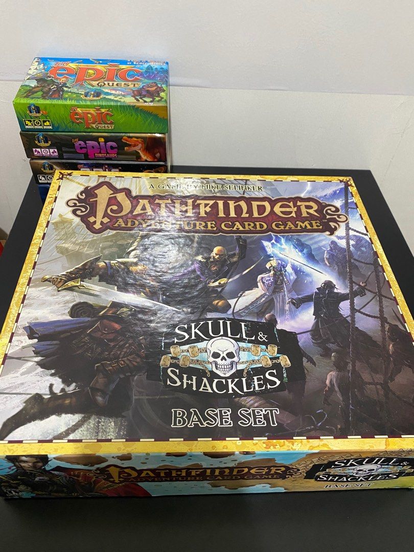 Pathfinder ACG: Skull & Shackles - Base set, Hobbies & Toys, Toys ...