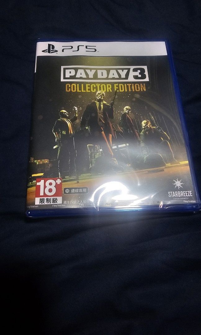 PS5 Payday 3 Collector Edition R3, Video Gaming, Video Games ...