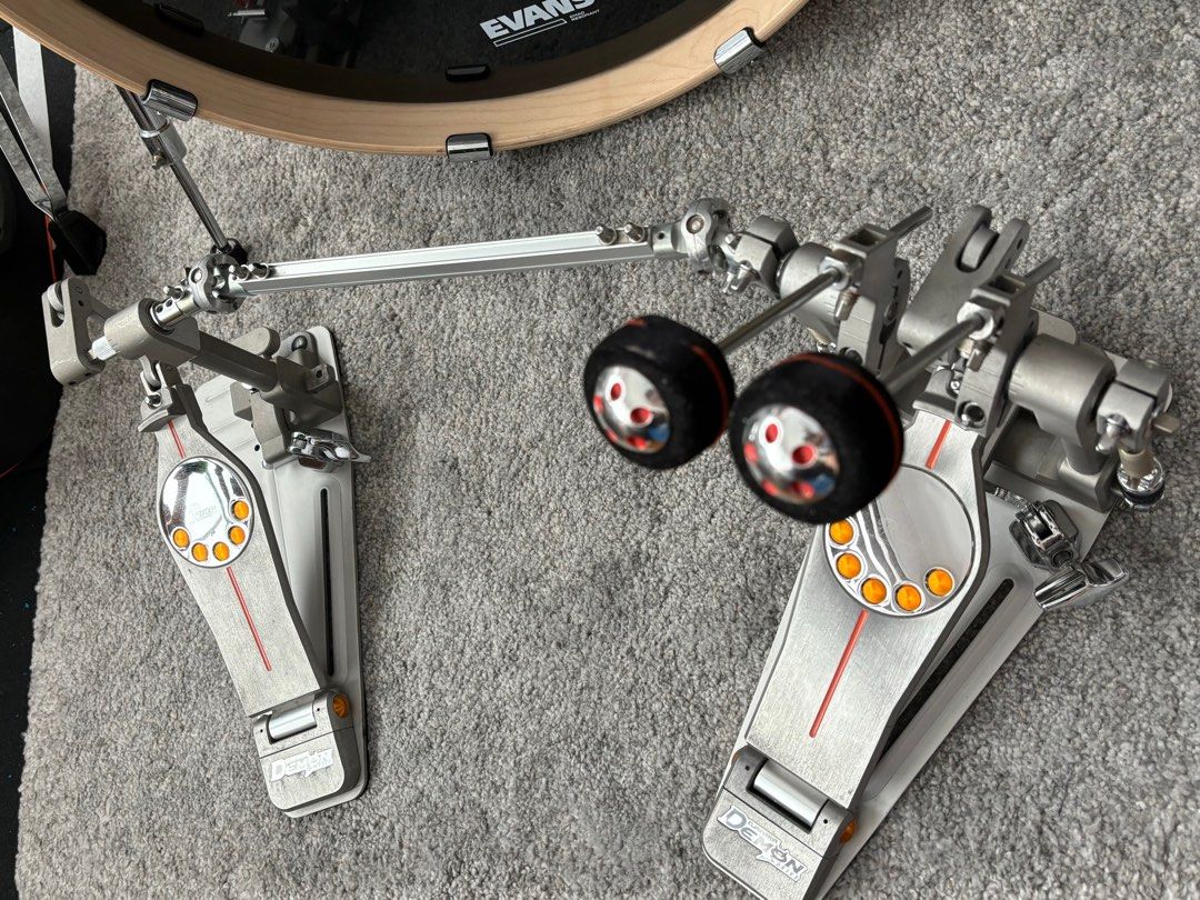 Pearl Demon Direct Drive Double Pedal, Hobbies & Toys, Music & Media ...